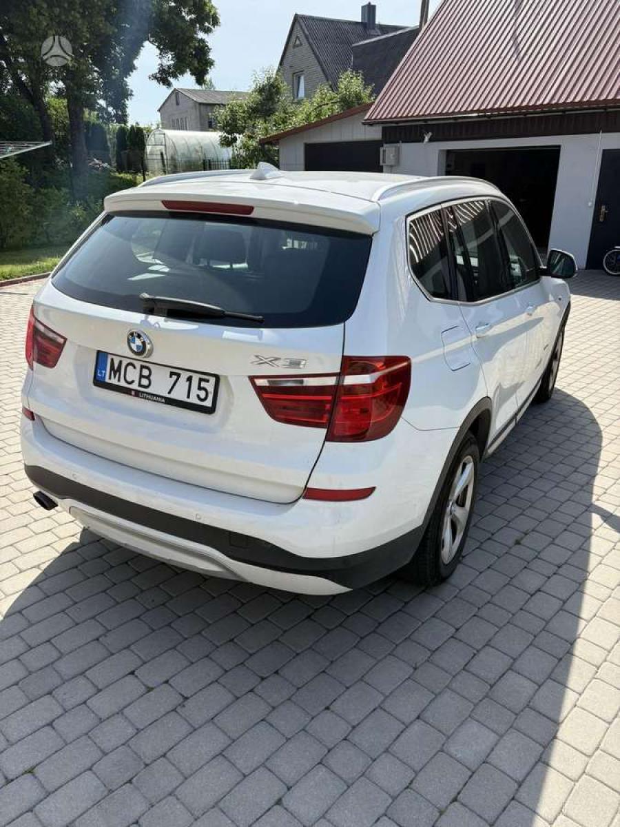 Balts BMW X3 2017 Šilalė, ar dzinēja tilpumu 2.00 L un nobraukumu 323 tūkst. km par 10999 €, foto 4 vietnē AUTOMOTO.COM.LV