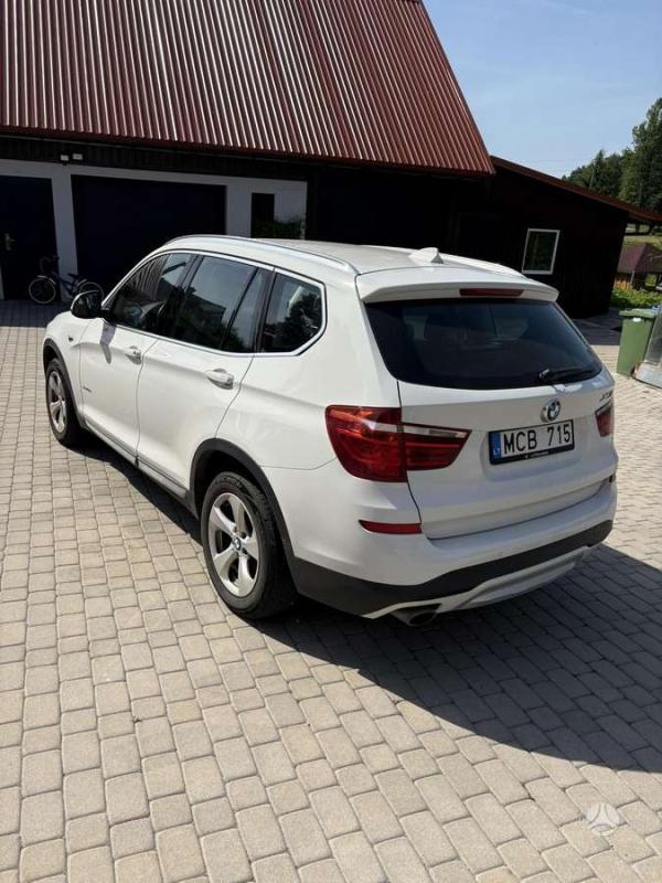 Balts BMW X3 2017 Šilalė, ar dzinēja tilpumu 2.00 L un nobraukumu 323 tūkst. km par 10999 €, foto 4 vietnē AUTOMOTO.COM.LV
