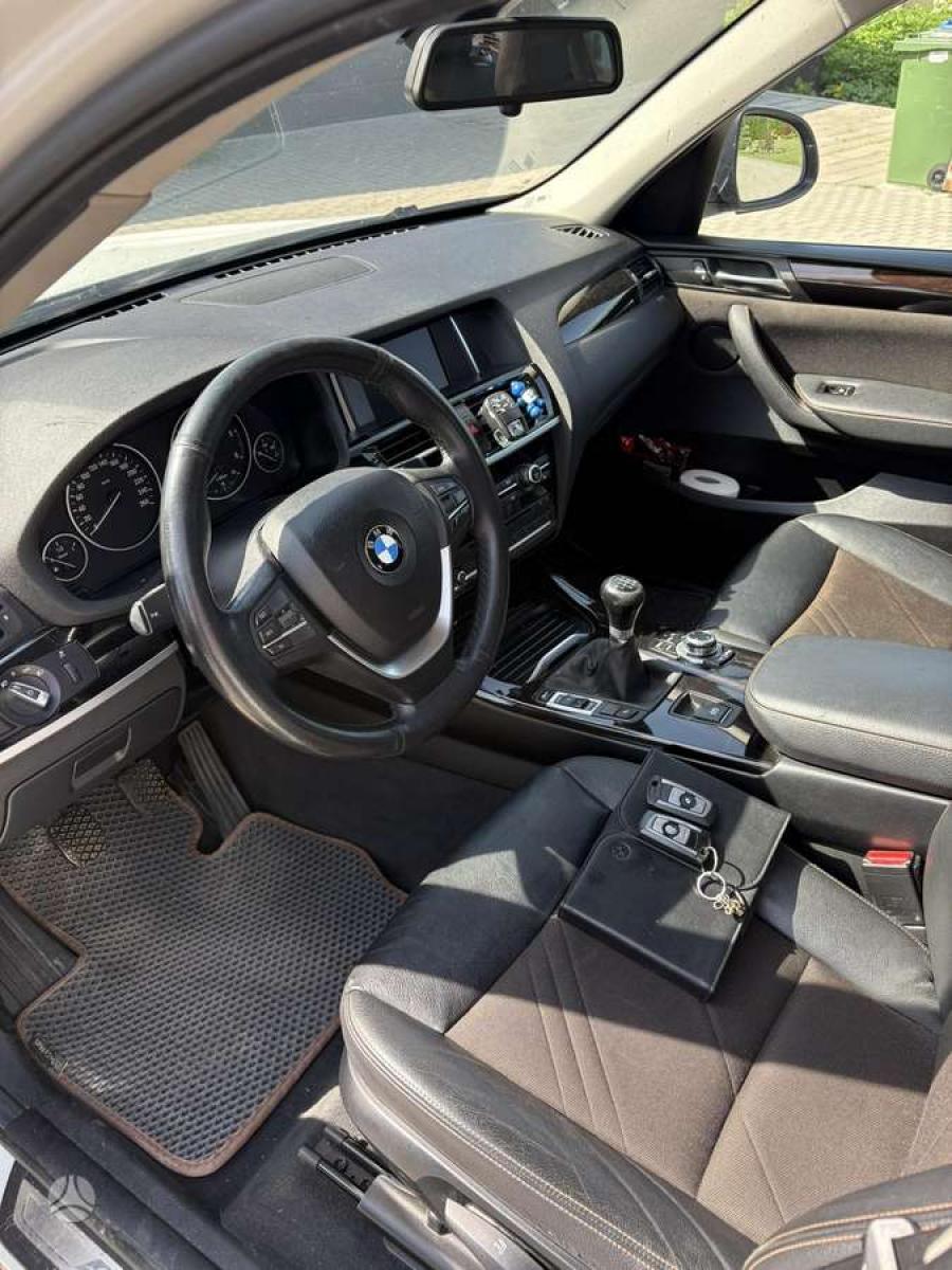 Balts BMW X3 2017 Šilalė, ar dzinēja tilpumu 2.00 L un nobraukumu 323 tūkst. km par 10999 €, foto 6 vietnē AUTOMOTO.COM.LV