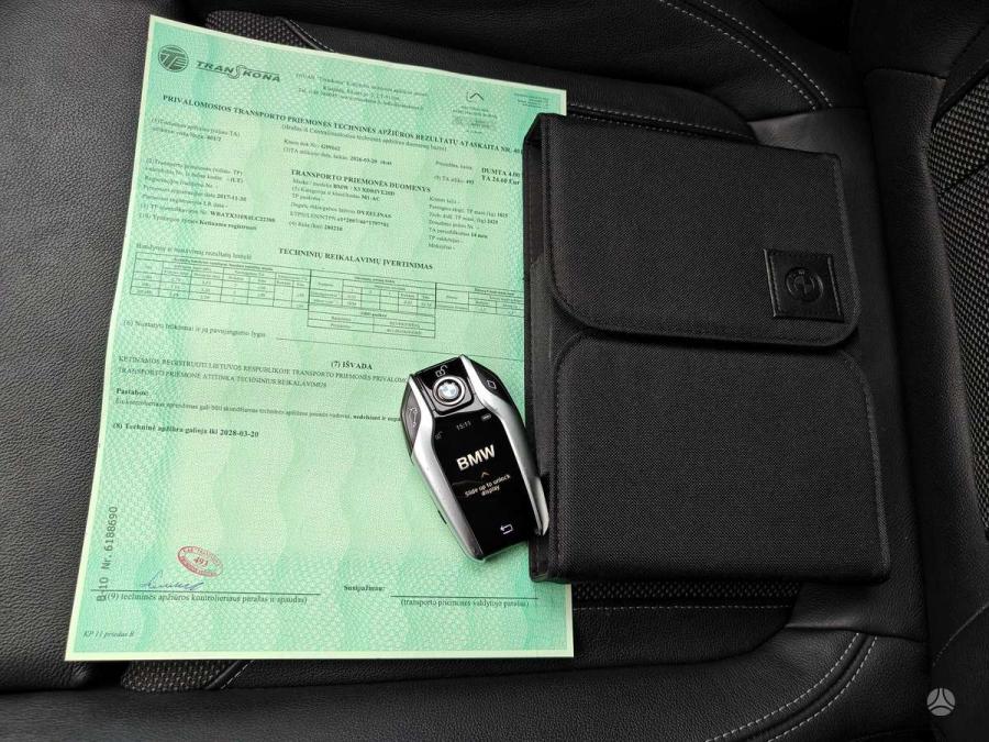Balts BMW X3 2017 Klaipėda, ar dzinēja tilpumu 2.00 L un nobraukumu 279 tūkst. km par 18950 €, foto 51 vietnē AUTOMOTO.COM.LV