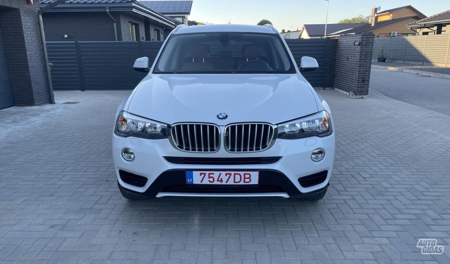 White BMW X3 2017 in Kaunas, with an engine capacity of 2.00 L and mileage of 176 thousand km for 11900 €, photo 3 on AUTOMOTO.COM.LV