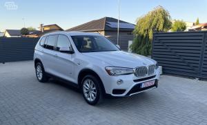 White BMW X3 2017 in Kaunas, with an engine capacity of 2.00 L and mileage of 176 thousand km for 11900 €, photo 4 on AUTOMOTO.COM.LV