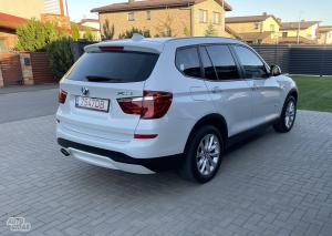 White BMW X3 2017 in Kaunas, with an engine capacity of 2.00 L and mileage of 176 thousand km for 11900 €, photo 7 on AUTOMOTO.COM.LV