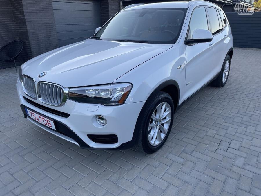 White BMW X3 2017 in Kaunas, with an engine capacity of 2.00 L and mileage of 176 thousand km for 11900 €, photo 12 on AUTOMOTO.COM.LV