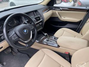 White BMW X3 2017 in Klaipeda, with an engine capacity of 2.00 L and mileage of 118 thousand km for 12900 €, photo 15 on AUTOMOTO.COM.LV