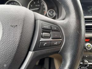 White BMW X3 2017 in Klaipeda, with an engine capacity of 2.00 L and mileage of 118 thousand km for 12900 €, photo 21 on AUTOMOTO.COM.LV