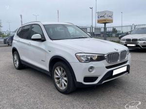 White BMW X3 2017 in Klaipeda, with an engine capacity of 2.00 L and mileage of 118 thousand km for 12900 €, photo 29 on AUTOMOTO.COM.LV