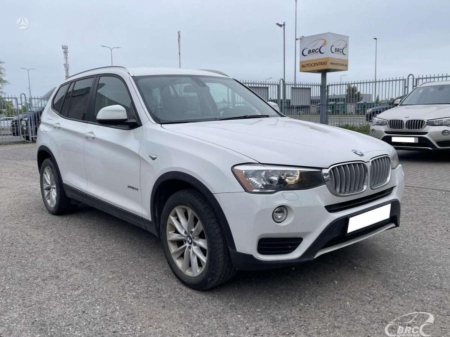 White BMW X3 2017 in Klaipeda, with an engine capacity of 2.00 L and mileage of 118 thousand km for 12900 €, photo 29 on AUTOMOTO.COM.LV