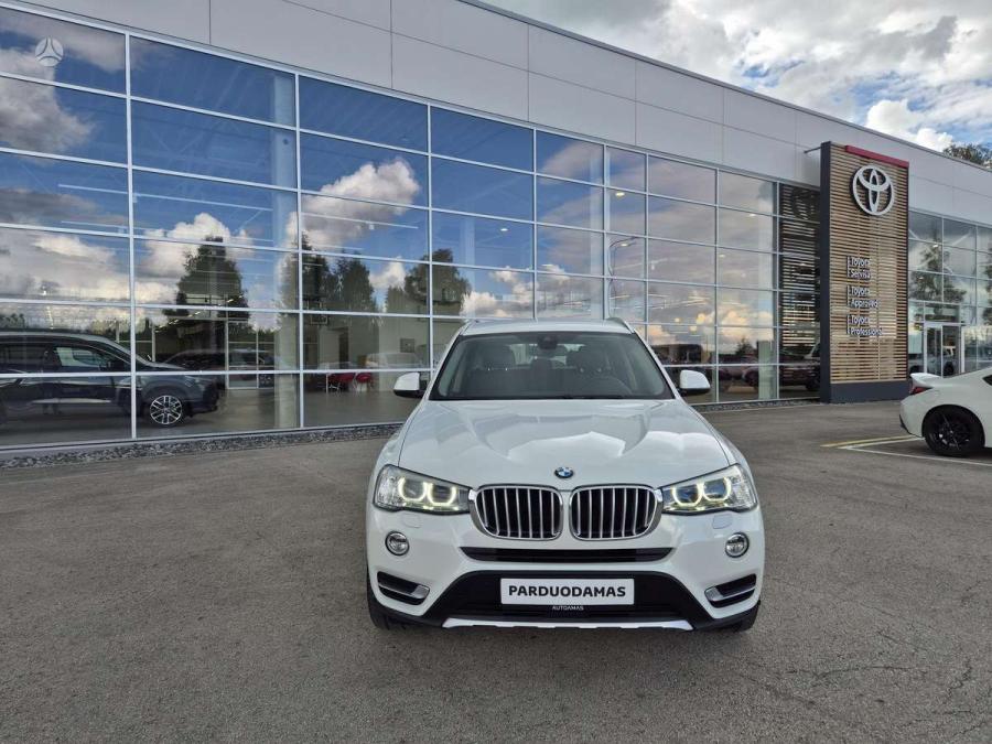 Balts BMW X3 2017 Panevēža, ar dzinēja tilpumu 2.00 L un nobraukumu 194 tūkst. km par 14750 €, foto 3 vietnē AUTOMOTO.COM.LV
