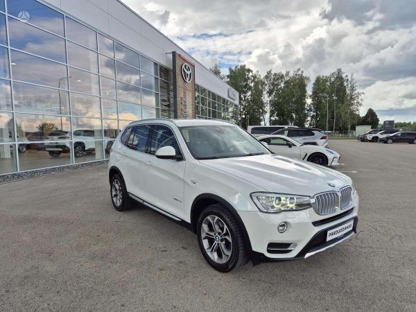 Balts BMW X3 2017 Panevēža, ar dzinēja tilpumu 2.00 L un nobraukumu 194 tūkst. km par 14750 €, foto 3 vietnē AUTOMOTO.COM.LV