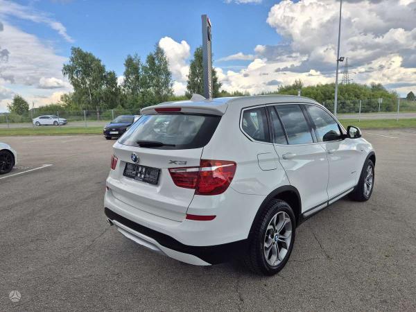 Balts BMW X3 2017 Panevēža, ar dzinēja tilpumu 2.00 L un nobraukumu 194 tūkst. km par 14750 €, foto 5 vietnē AUTOMOTO.COM.LV