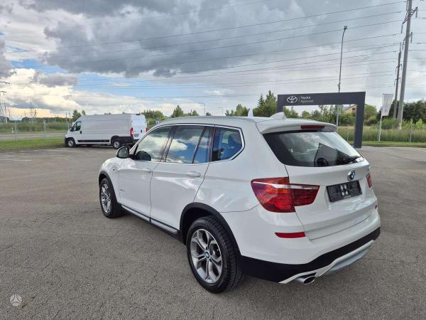 Balts BMW X3 2017 Panevēža, ar dzinēja tilpumu 2.00 L un nobraukumu 194 tūkst. km par 14750 €, foto 7 vietnē AUTOMOTO.COM.LV
