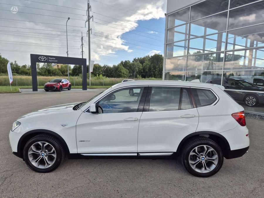 Balts BMW X3 2017 Panevēža, ar dzinēja tilpumu 2.00 L un nobraukumu 194 tūkst. km par 14750 €, foto 9 vietnē AUTOMOTO.COM.LV