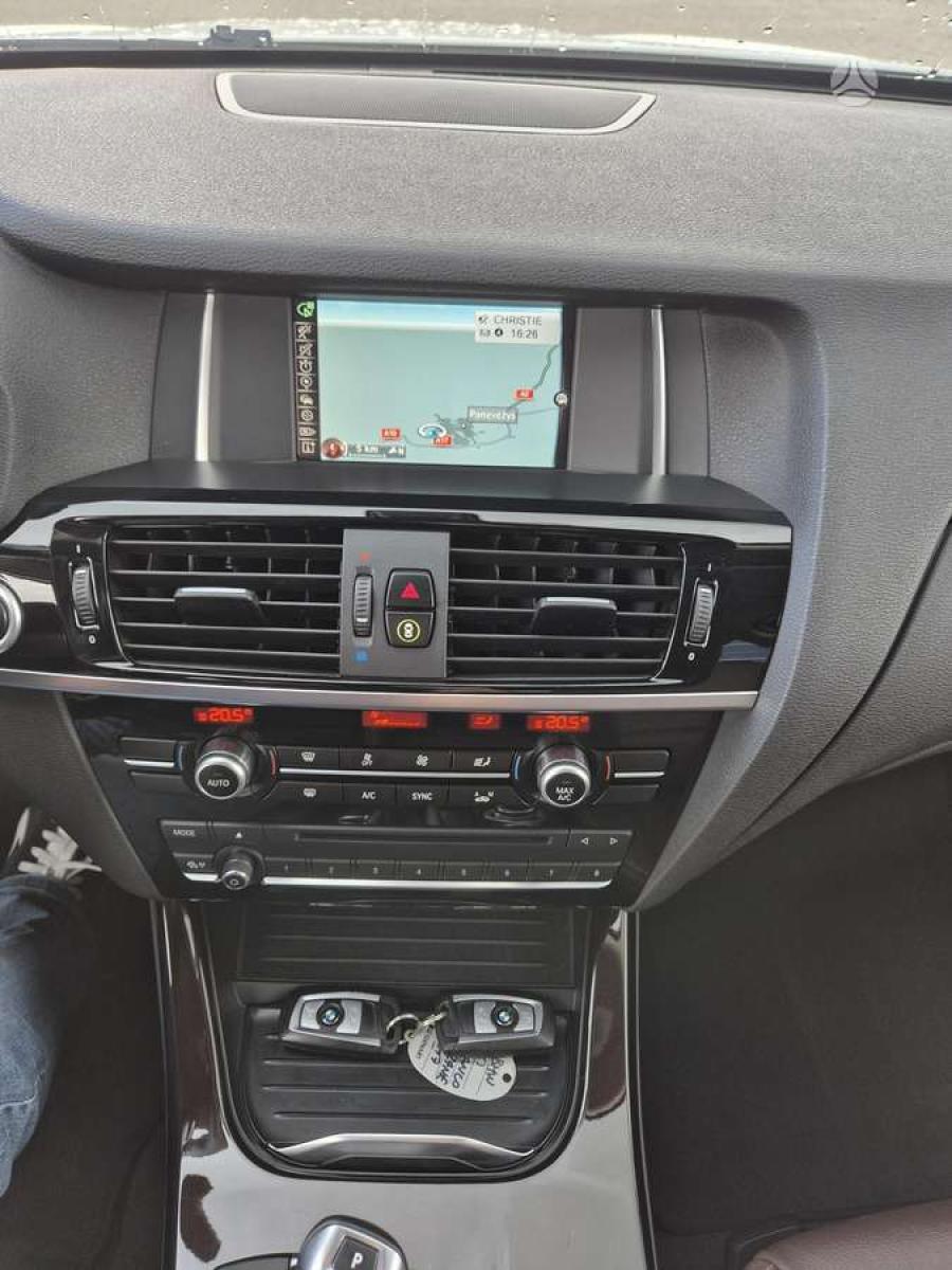 Balts BMW X3 2017 Panevēža, ar dzinēja tilpumu 2.00 L un nobraukumu 194 tūkst. km par 14750 €, foto 23 vietnē AUTOMOTO.COM.LV