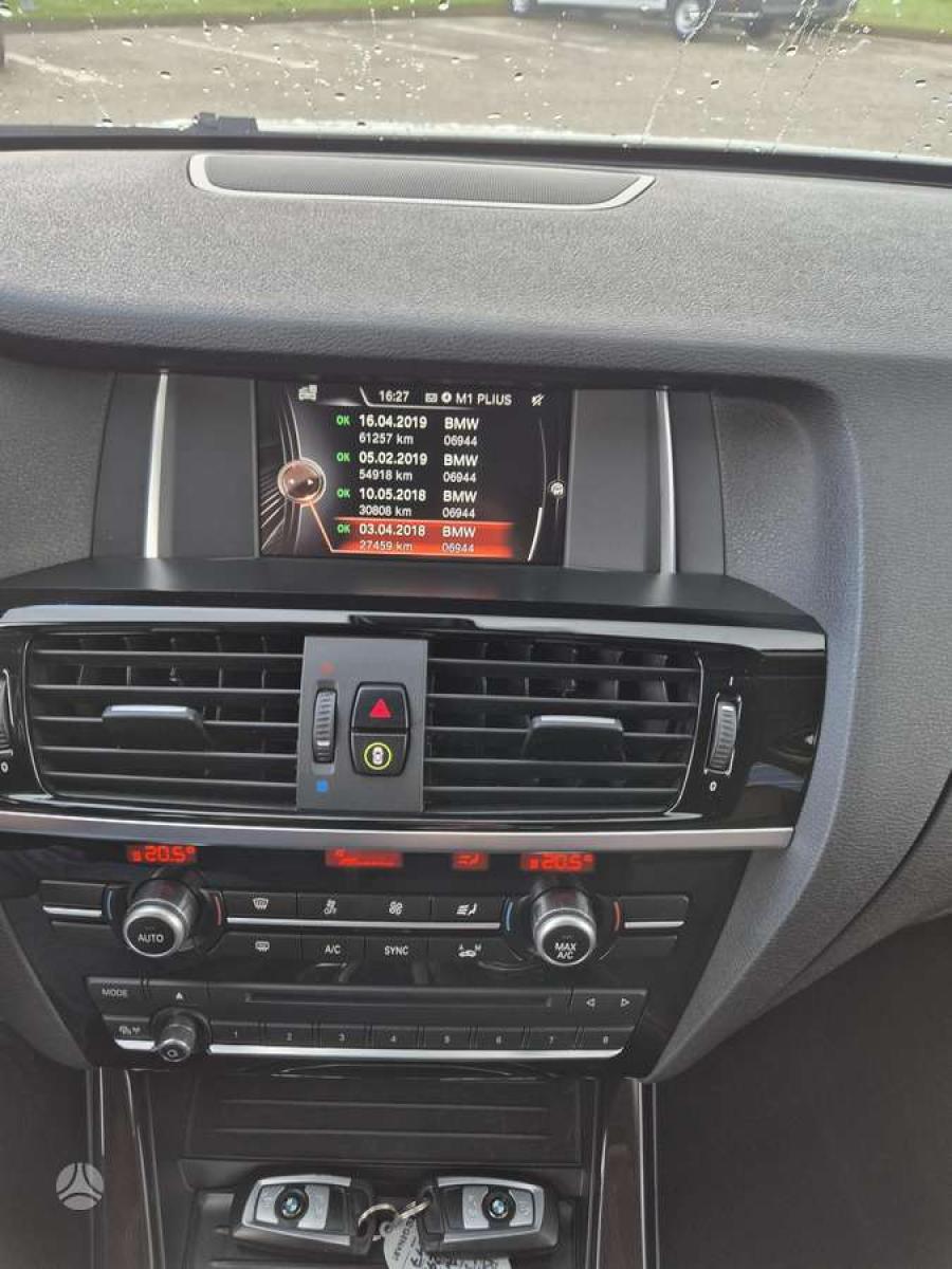 Balts BMW X3 2017 Panevēža, ar dzinēja tilpumu 2.00 L un nobraukumu 194 tūkst. km par 14750 €, foto 28 vietnē AUTOMOTO.COM.LV