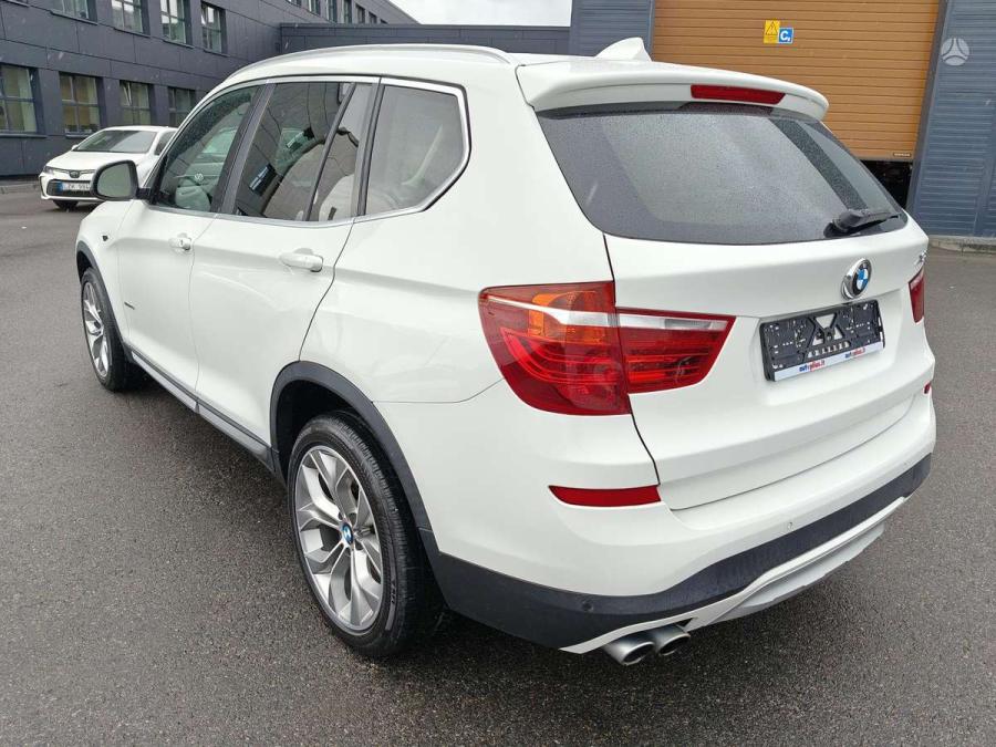 Balts BMW X3 2017 Kauņa, ar dzinēja tilpumu 2.00 L un nobraukumu 140 tūkst. km par 12800 €, foto 4 vietnē AUTOMOTO.COM.LV