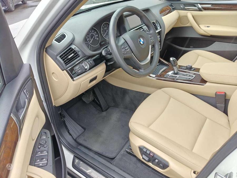 Balts BMW X3 2017 Kauņa, ar dzinēja tilpumu 2.00 L un nobraukumu 140 tūkst. km par 12800 €, foto 14 vietnē AUTOMOTO.COM.LV