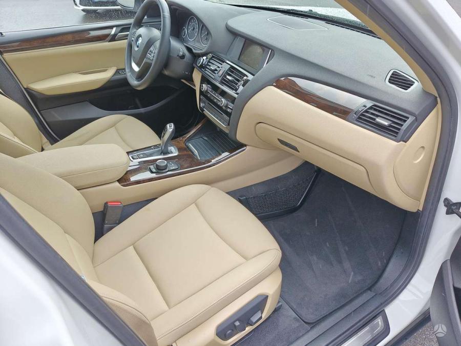 Balts BMW X3 2017 Kauņa, ar dzinēja tilpumu 2.00 L un nobraukumu 140 tūkst. km par 12800 €, foto 15 vietnē AUTOMOTO.COM.LV
