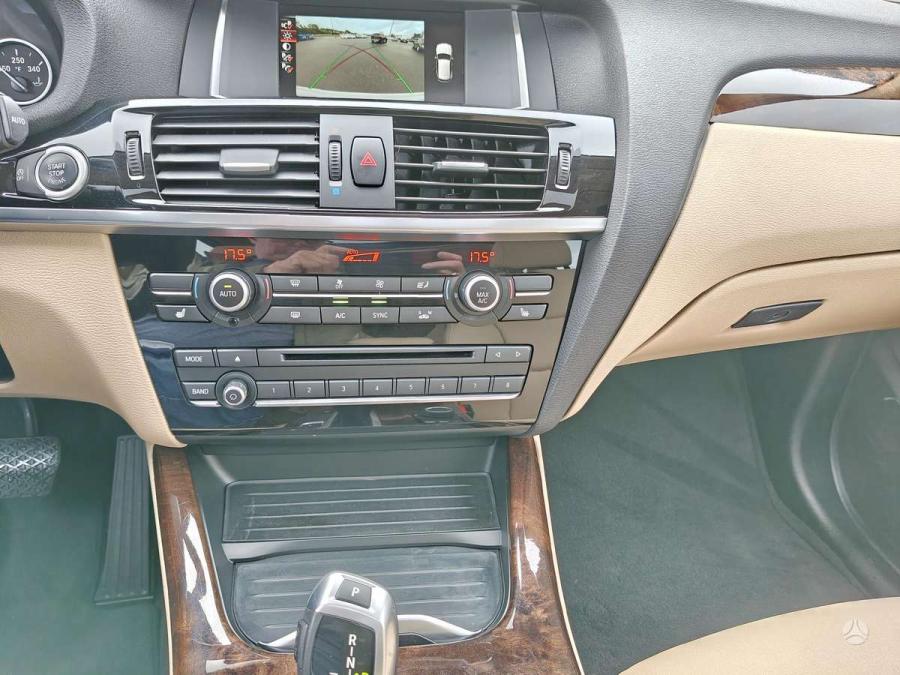 Balts BMW X3 2017 Kauņa, ar dzinēja tilpumu 2.00 L un nobraukumu 140 tūkst. km par 12800 €, foto 24 vietnē AUTOMOTO.COM.LV