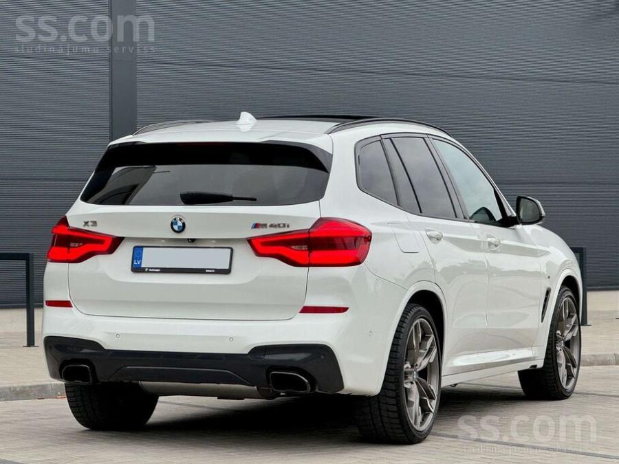 Balts BMW X3 2017 Rīga, ar dzinēja tilpumu 3.00 L un nobraukumu 98 tūkst. km par 32000 €, foto 5 vietnē AUTOMOTO.COM.LV