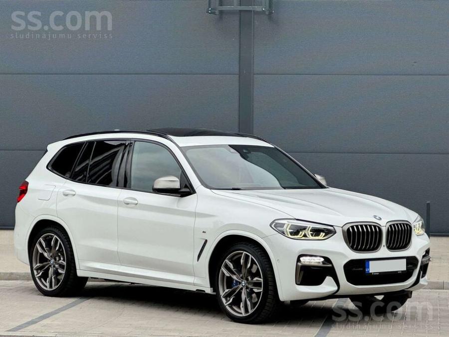 Balts BMW X3 2017 Rīga, ar dzinēja tilpumu 3.00 L un nobraukumu 98 tūkst. km par 32000 €, foto 6 vietnē AUTOMOTO.COM.LV