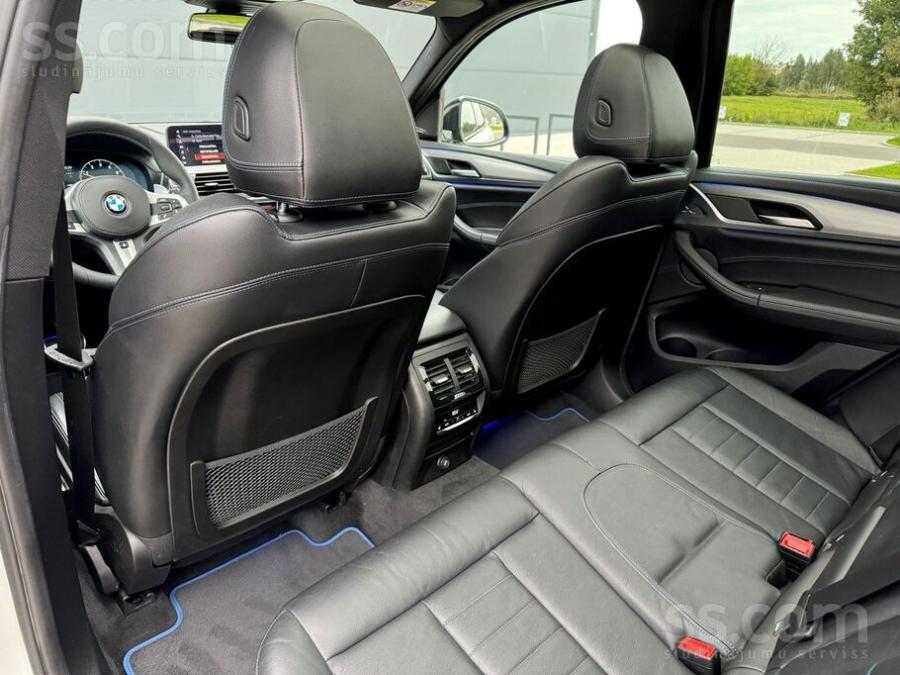 Balts BMW X3 2017 Rīga, ar dzinēja tilpumu 3.00 L un nobraukumu 98 tūkst. km par 32000 €, foto 12 vietnē AUTOMOTO.COM.LV