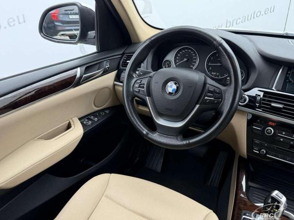 White BMW X3 2017 in Klaipeda, with an engine capacity of 2.00 L and mileage of 118 thousand km for 12600 €, photo 5 on AUTOMOTO.COM.LV