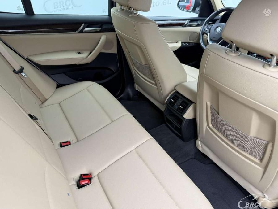 Balts BMW X3 2017 Klaipėda, ar dzinēja tilpumu 2.00 L un nobraukumu 118 tūkst. km par 12600 €, foto 13 vietnē AUTOMOTO.COM.LV