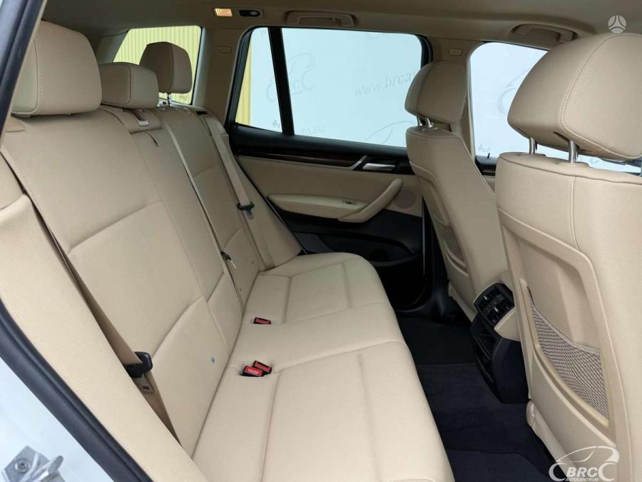 Balts BMW X3 2017 Klaipėda, ar dzinēja tilpumu 2.00 L un nobraukumu 118 tūkst. km par 12600 €, foto 14 vietnē AUTOMOTO.COM.LV