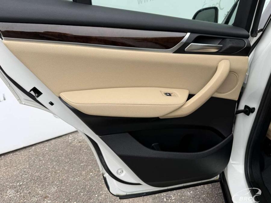 Balts BMW X3 2017 Klaipėda, ar dzinēja tilpumu 2.00 L un nobraukumu 118 tūkst. km par 12600 €, foto 16 vietnē AUTOMOTO.COM.LV