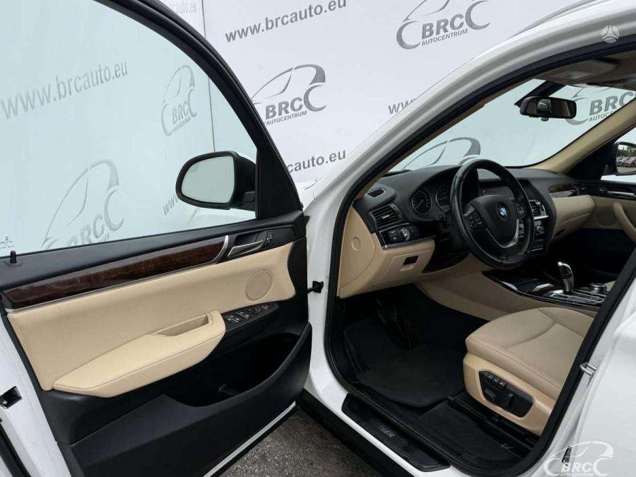 Balts BMW X3 2017 Klaipėda, ar dzinēja tilpumu 2.00 L un nobraukumu 118 tūkst. km par 12600 €, foto 19 vietnē AUTOMOTO.COM.LV