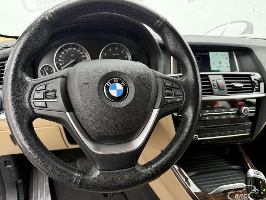 Balts BMW X3 2017 Klaipėda, ar dzinēja tilpumu 2.00 L un nobraukumu 118 tūkst. km par 12600 €, foto 24 vietnē AUTOMOTO.COM.LV