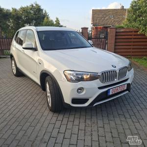 White BMW X3 2017 in Klaipeda, with an engine capacity of 2.00 L and mileage of 227 thousand km for 11300 €, photo 3 on AUTOMOTO.COM.LV
