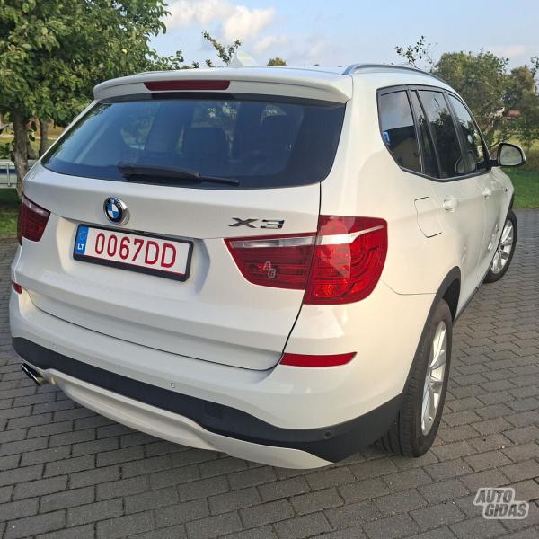 Balts BMW X3 2017 Klaipėda, ar dzinēja tilpumu 2.00 L un nobraukumu 227 tūkst. km par 11300 €, foto 5 vietnē AUTOMOTO.COM.LV