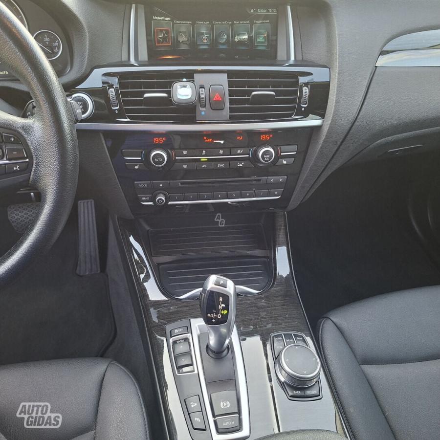 White BMW X3 2017 in Klaipeda, with an engine capacity of 2.00 L and mileage of 227 thousand km for 11300 €, photo 14 on AUTOMOTO.COM.LV