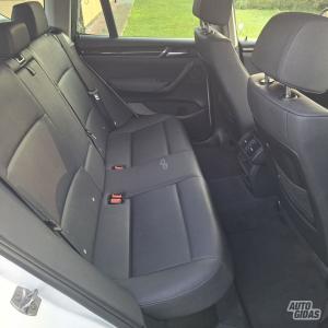 White BMW X3 2017 in Klaipeda, with an engine capacity of 2.00 L and mileage of 227 thousand km for 11300 €, photo 17 on AUTOMOTO.COM.LV