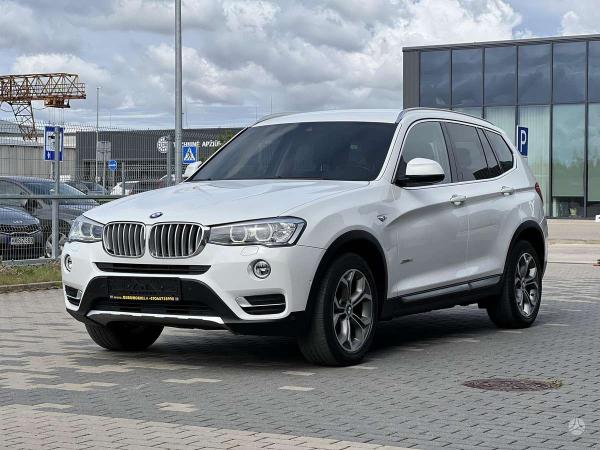 White BMW X3 2017 in Siauliai, with an engine capacity of 2.00 L and mileage of 241 thousand km for 15300 €, photo 1 on AUTOMOTO.COM.LV