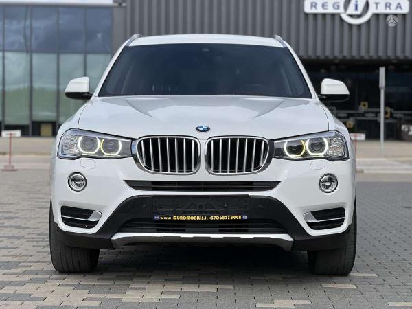 White BMW X3 2017 in Siauliai, with an engine capacity of 2.00 L and mileage of 241 thousand km for 15300 €, photo 4 on AUTOMOTO.COM.LV