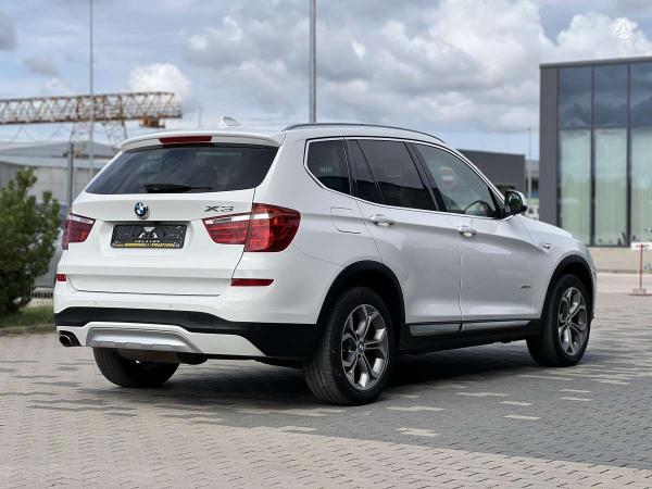White BMW X3 2017 in Siauliai, with an engine capacity of 2.00 L and mileage of 241 thousand km for 15300 €, photo 8 on AUTOMOTO.COM.LV