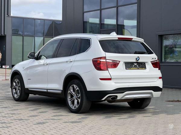 White BMW X3 2017 in Siauliai, with an engine capacity of 2.00 L and mileage of 241 thousand km for 15300 €, photo 9 on AUTOMOTO.COM.LV