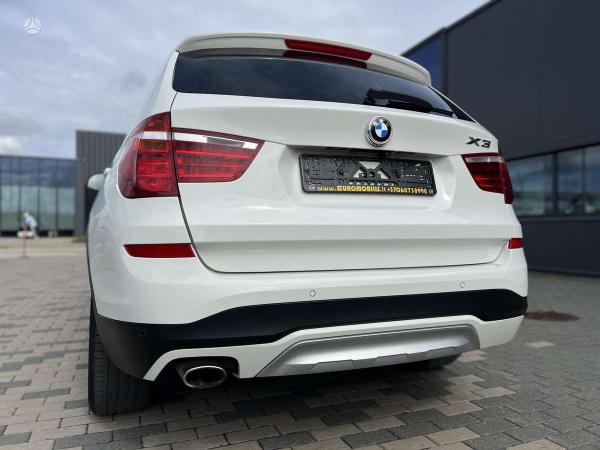 White BMW X3 2017 in Siauliai, with an engine capacity of 2.00 L and mileage of 241 thousand km for 15300 €, photo 10 on AUTOMOTO.COM.LV