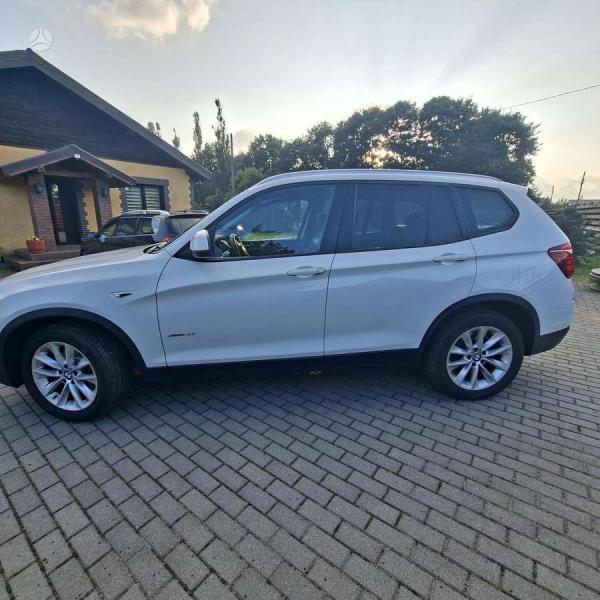 White BMW X3 2017 in Klaipeda, with an engine capacity of 2.00 L and mileage of 227 thousand km for 11000 €, photo 8 on AUTOMOTO.COM.LV