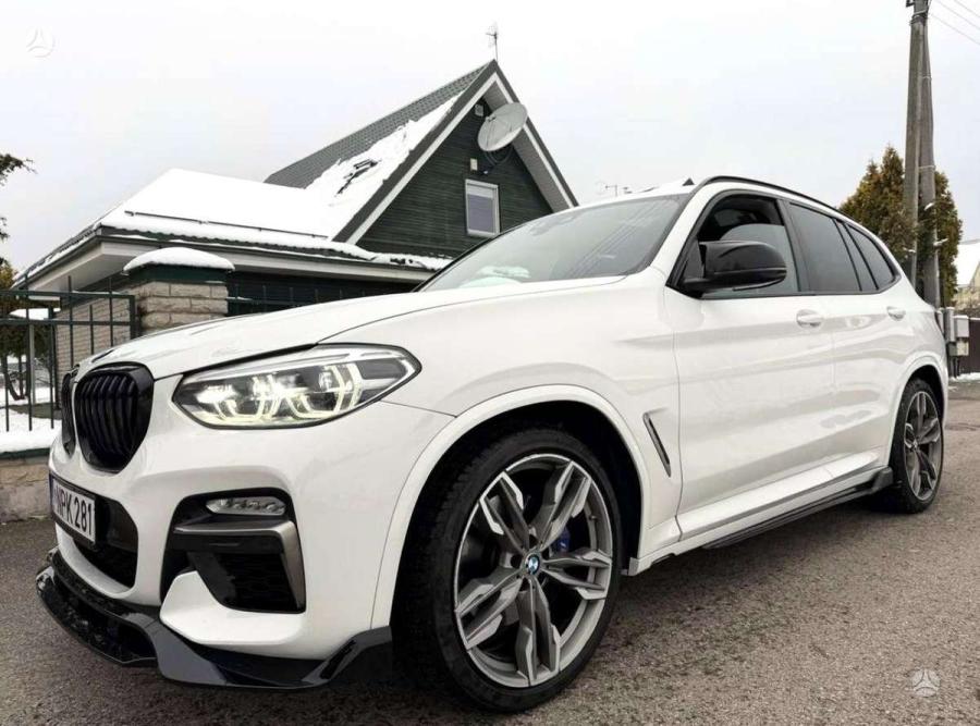 White BMW X3 2018 in Kaunas, with an engine capacity of 3.00 L and mileage of 153 thousand km for 32500 €, photo 1 on AUTOMOTO.COM.LV