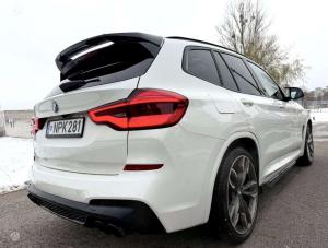 White BMW X3 2018 in Kaunas, with an engine capacity of 3.00 L and mileage of 153 thousand km for 32500 €, photo 4 on AUTOMOTO.COM.LV