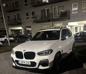 White BMW X3 2018 in Kaunas, with an engine capacity of 3.00 L and mileage of 153 thousand km for 32500 €, photo 24 on AUTOMOTO.COM.LV