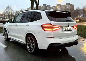 White BMW X3 2018 in Kaunas, with an engine capacity of 3.00 L and mileage of 153 thousand km for 32500 €, photo 26 on AUTOMOTO.COM.LV