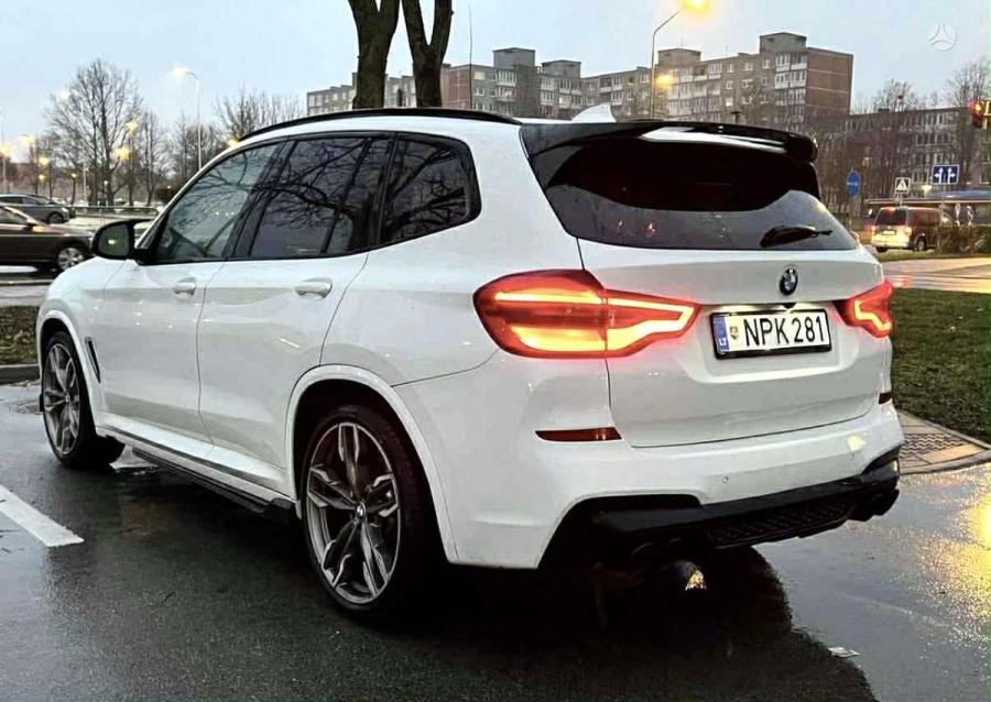 White BMW X3 2018 in Kaunas, with an engine capacity of 3.00 L and mileage of 153 thousand km for 32500 €, photo 26 on AUTOMOTO.COM.LV