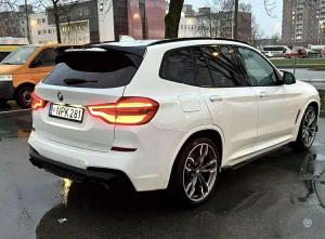 White BMW X3 2018 in Kaunas, with an engine capacity of 3.00 L and mileage of 153 thousand km for 32500 €, photo 27 on AUTOMOTO.COM.LV