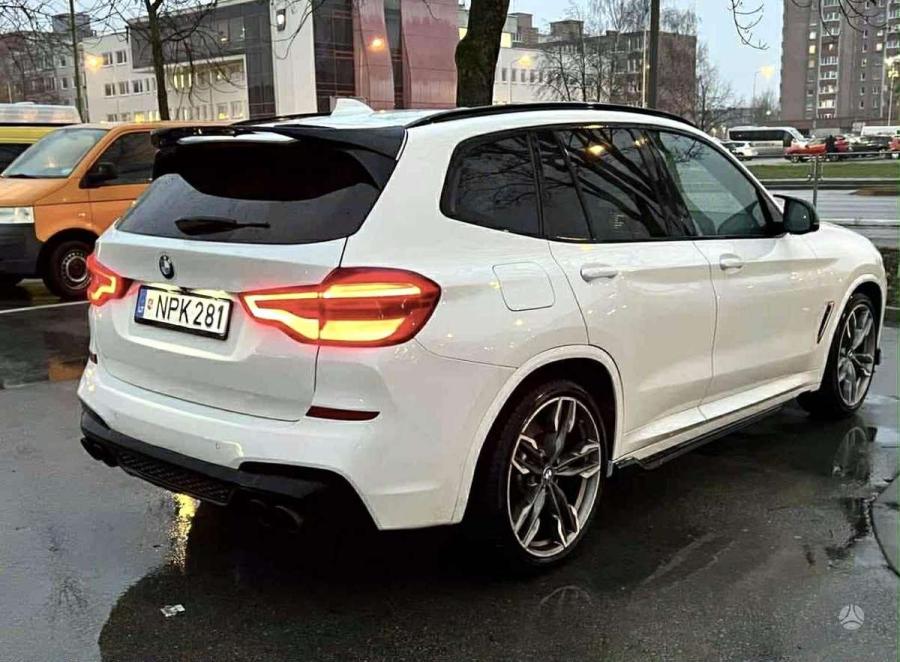 White BMW X3 2018 in Kaunas, with an engine capacity of 3.00 L and mileage of 153 thousand km for 32500 €, photo 27 on AUTOMOTO.COM.LV