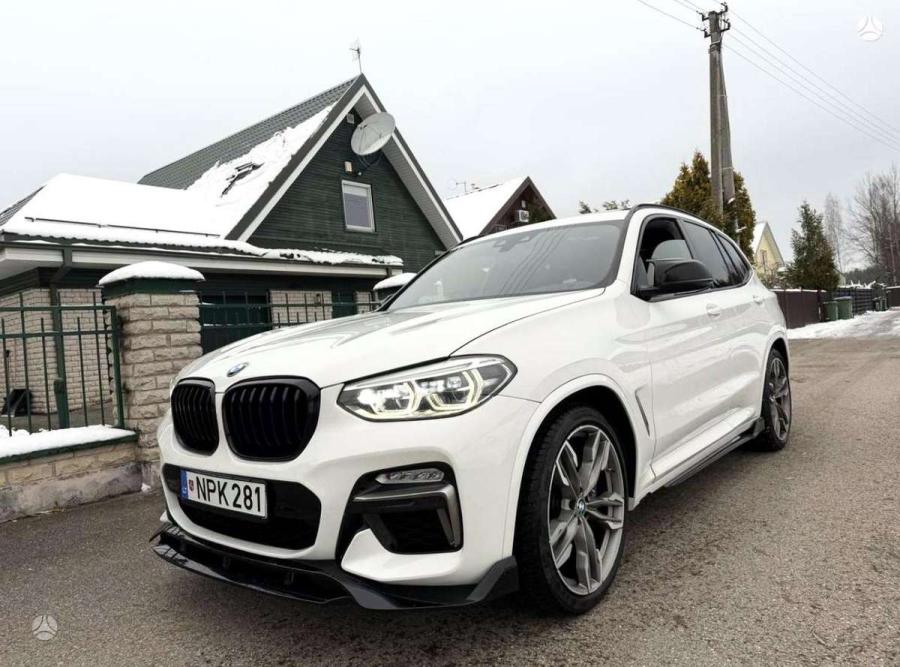 White BMW X3 2018 in Kaunas, with an engine capacity of 3.00 L and mileage of 153 thousand km for 32500 €, photo 28 on AUTOMOTO.COM.LV